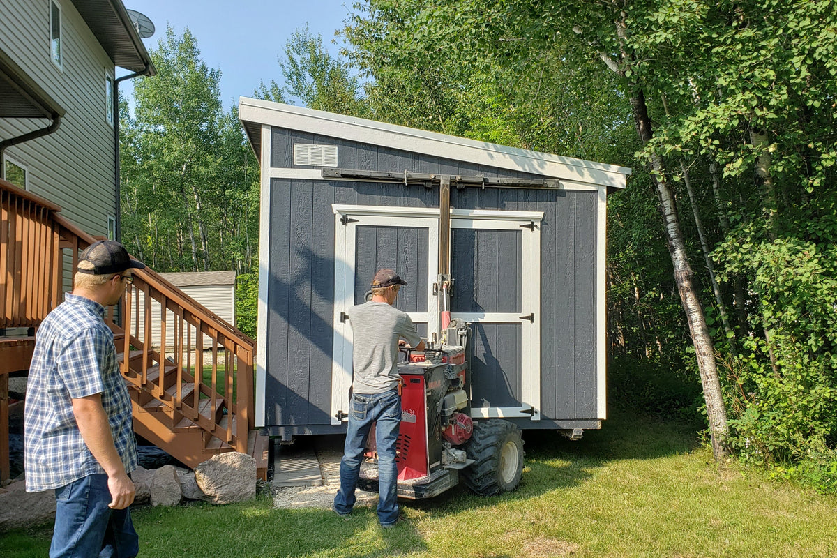 Shed Moving Services – Pine View Buildings